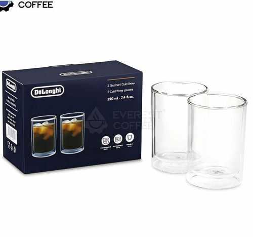 Набор стаканов 220мл Delonghi Cold Brew