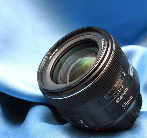 Canon EF 35mm f/2 IS USM со стабом