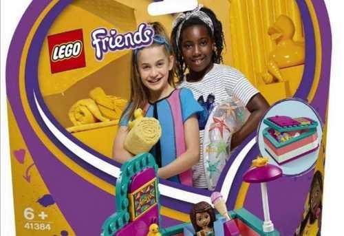 Lego friends новый шкатулка-сердечко 41384 41385