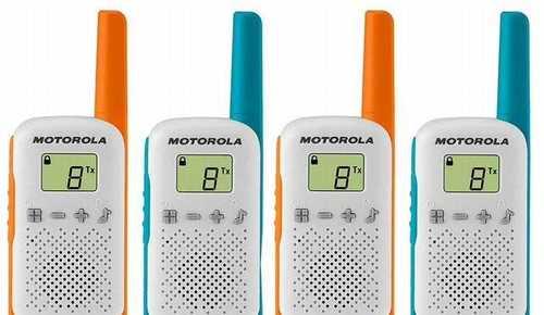 Портативные рации Motorola talkabout T42 (4 шт)
