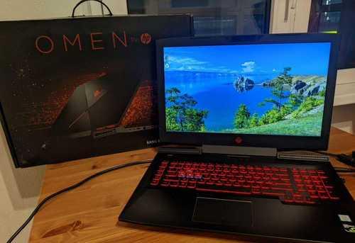 Игровой ноутбук hp omen 17