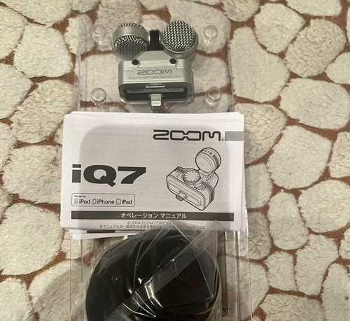 Zoom IQ7 микрофон для смартфона, iPad, iPhone