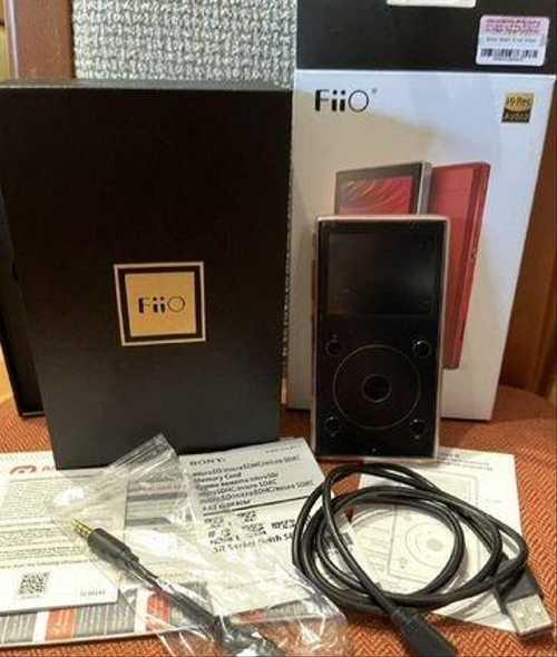 Портативный Hi-Fi-плеер FiiO X3 III + карта памяти