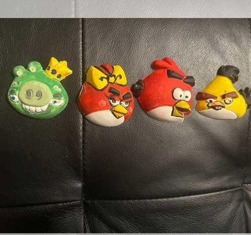 Angry birds из гипса (цена за все)