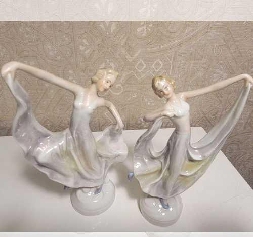 Фарфоровые статуэтки балерины, винтаж, СССР