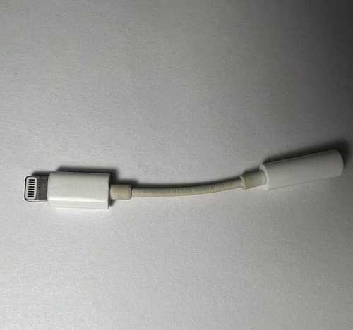 Apple Адаптер lighting jаск 3,5 mm оригинал