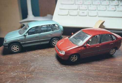 Модели автомобилей Niva-C и VAZ Kalina hongwell