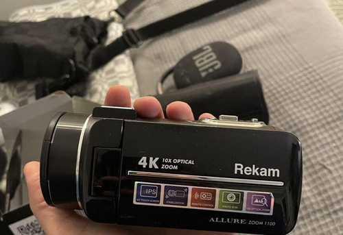 Видеокамера Rekam zoom 1100 4k