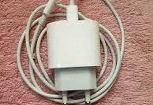 Зарядное устройство apple 20w с кабелем