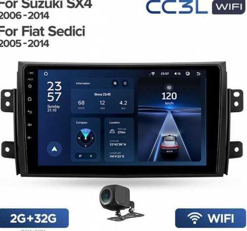 Магнитола Teyes CC3L wifi 2/32 Suzuki SX4 1