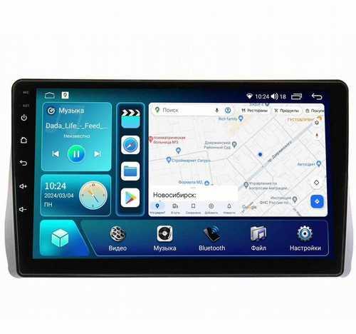 Магнитола Toyota Wish 09  Android 4 32 FYT 10"