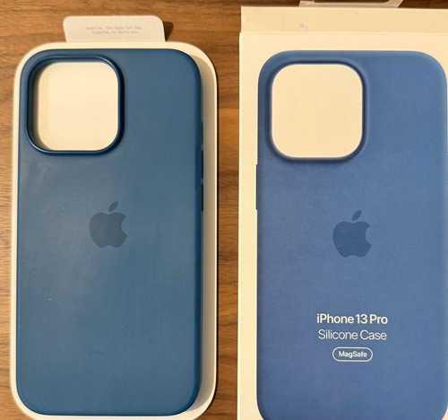 Чехол Apple для iPhone 13 pro Selicone Case Blue J