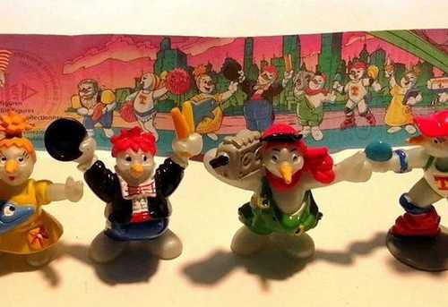 Игрушки из мороженного Eismann 90-е годы