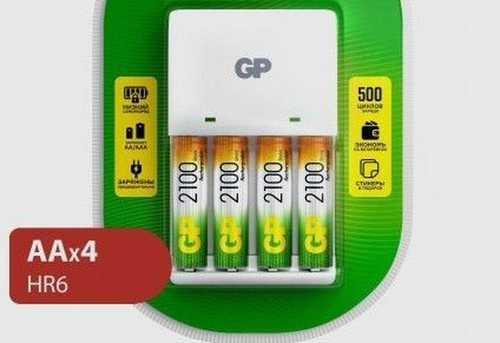 Зарядка GP для батареек AA и AAA