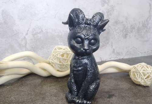 Кот с рогами (серебро)