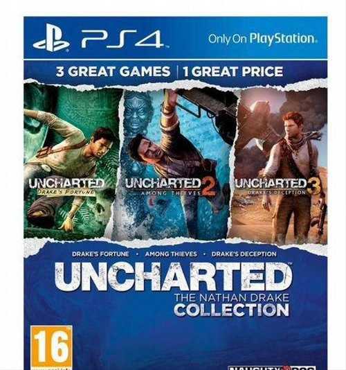 Uncharted: Натан Дрейк. Коллекция. Русс. Суб. (PS4