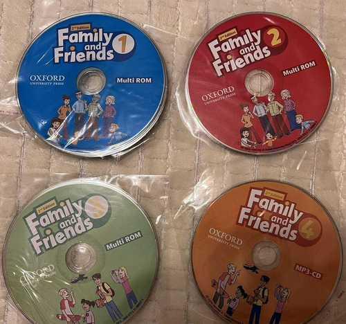 Диски Family and friends 1, 2, 3, 4