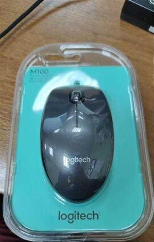 Мышь Logitech m100