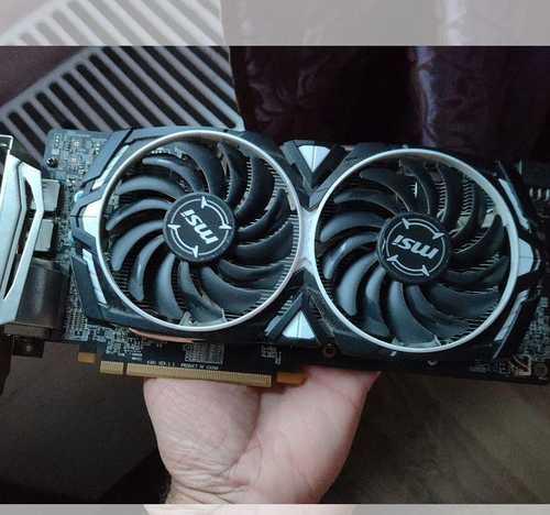 Видеокарта MSI Radeon rx480 8gb