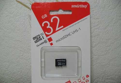 SmartBuy MicroSD HC 32 GB class10, UHS-1(U-1)