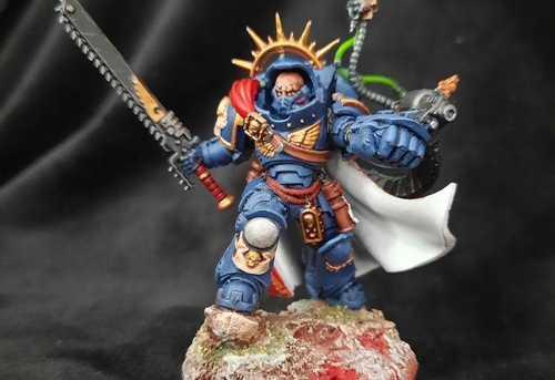 Warhammer40k Space Marines Captain in GravisArmour