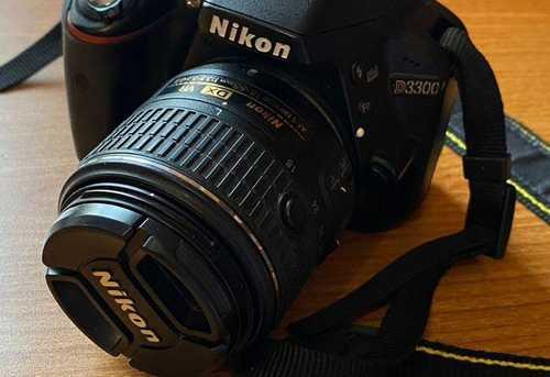 Nikon D3300 Kit 18-55mm 3.5-5.6