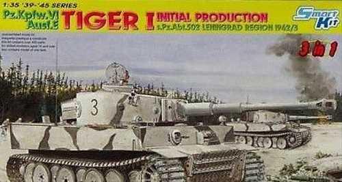 Dragon 6600 Pz.Kpfw.VI Tiger I Ausf.E Leningrad