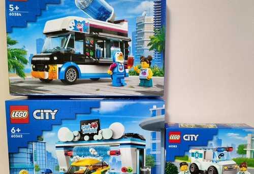 Lego City 60384, 60362, 60382, 60377,60363