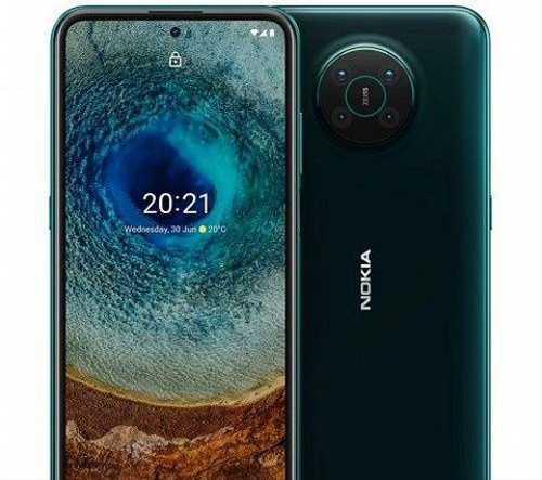 Nokia X10 6/128Gb Green (голубая ель)