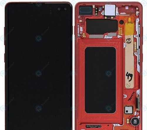 Дисплей Samsung S10 Plus G975 Красный