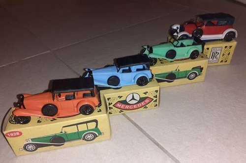 4 модели ретро автомобилей
