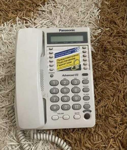 Стационарный телефон Panasonic KX-TS2362RUW
