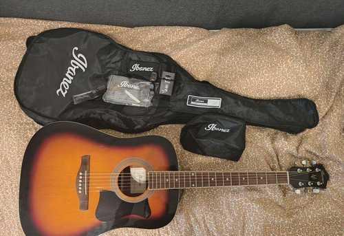 Акустическая гитара Ibanez V50NJP Sunburst