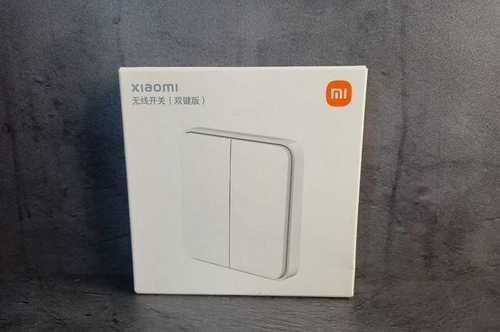 Выключатель Xiaomi Wireless Switch Double Button