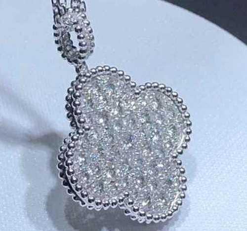 Длинное колье Van Cleef золото, брилианты 2,47 ct