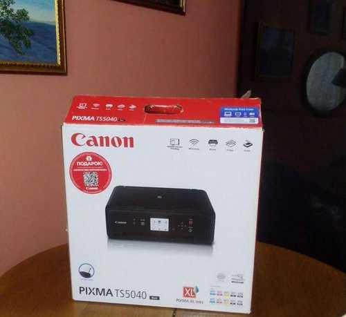 Мфу струйная печать Canon Pixma TS5040 A4