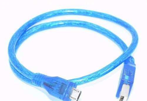 Дата кабель micro USB - USB-A экранированный