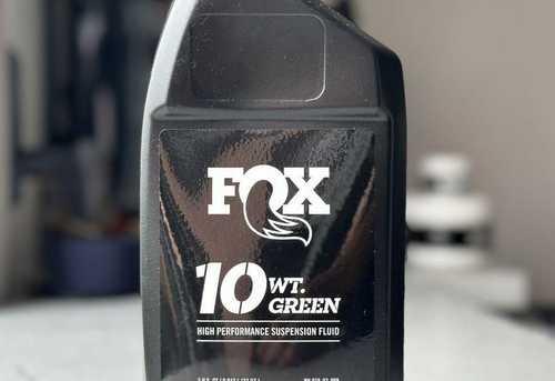 Вилочное масло fox 10wt green