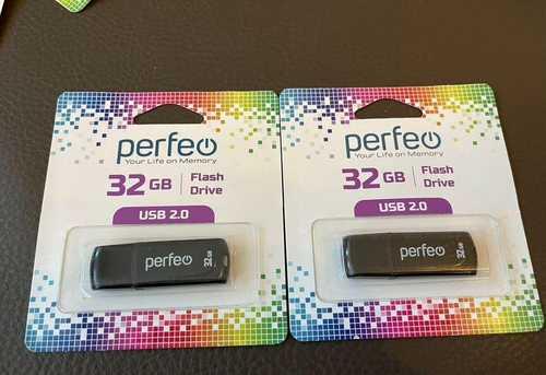 Perfeo 32GB USB 2.0 Новые, оригинал