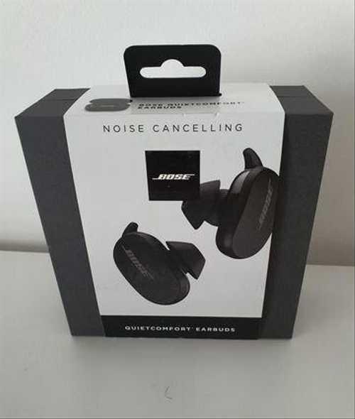 Нушники Bose Quietcomfort earbuds. Новые