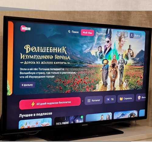 Телевизор samsung SMART tv 46 wifi