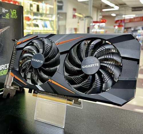 Видеокарта Gigabyte GTX 1060 3gb WindForce OC (GV