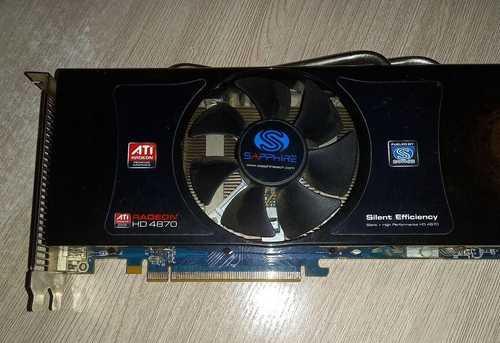 Видеокарта Hd 4870 512mb