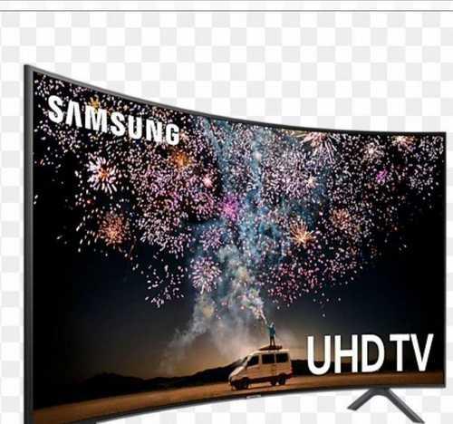 Телевизор плазма samsung UHD изогнутый