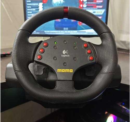 Игровой руль Logitech momo Racing Force