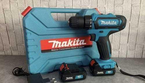 Аккумуляторная дрель шуруповерт Makita 18v