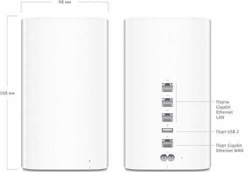 AirPort Time Capsule 802.11ac 2Тб a1470