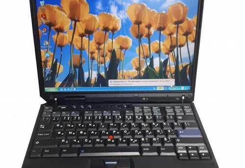 Ноутбук IBM ThinkPad T30 в идеале