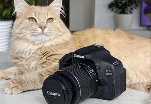 Фотоаппарат Canon EOS 600D Kit EF-S 18-55mm