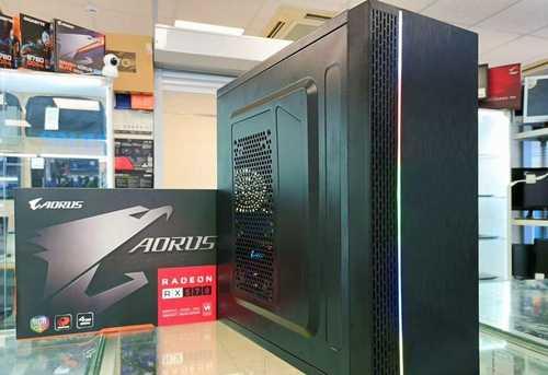 Игровой пк Core i7 16gb RAM SSD+HDD RX 570 Aorus